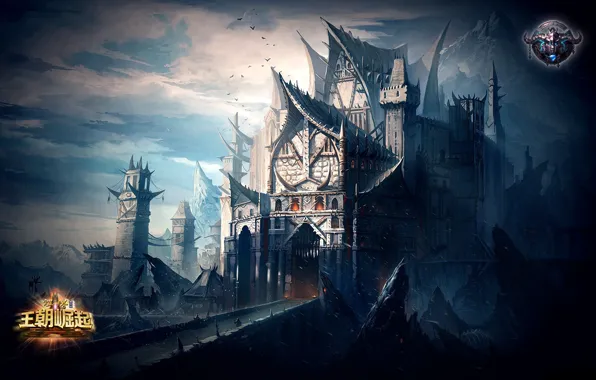 Wallpaper bridge, castle, Perfect World for mobile and desktop, section ...