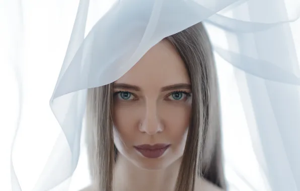 Wallpaper model, pretty, look, Lilush Kir for mobile and desktop, section девушки, resolution ...