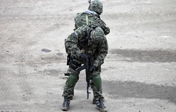 Download wallpaper Russia, special forces, OSN Grom, Surat, section ...