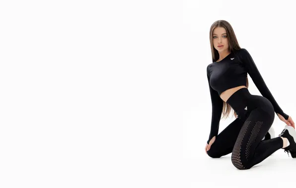 Download wallpaper look, sexy, pose, model, portrait, makeup, figure ...