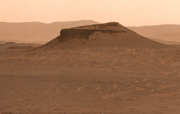 Wallpaper the sky, surface, mountains, nature, desert, planet, Mars ...