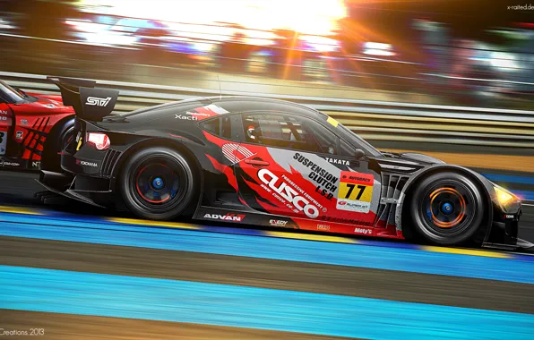 Wallpaper Subaru, BRZ, GT300, 3d Car, 77 CUSCO for mobile and desktop ...