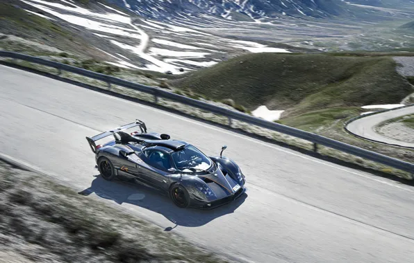 Wallpaper Road Machine Speed Supercar Pagani Zonda Hypercar 750