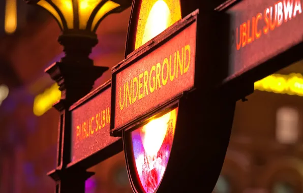 Wallpaper metro, sign, England, London for mobile and desktop, section ...