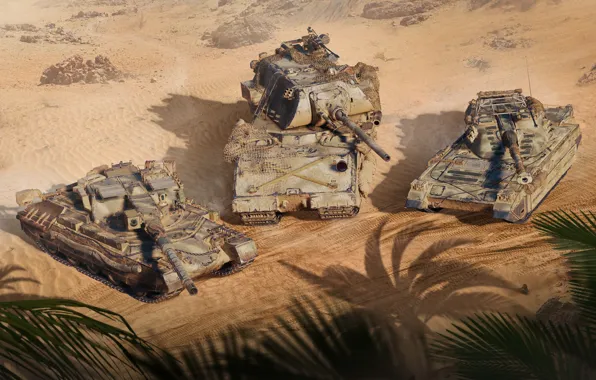Wallpaper Sand, Desert, Tanks, Game, World of Tanks, Maus, Wargaming ...