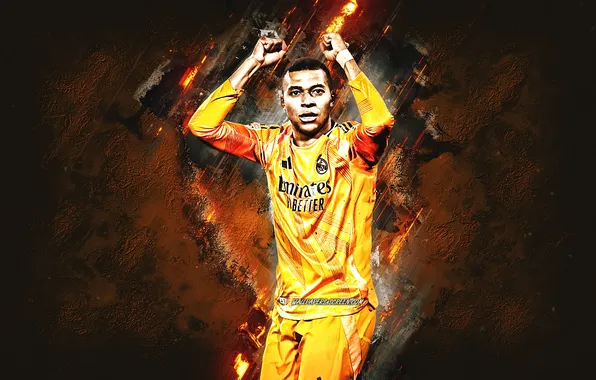 Wallpaper football, soccer, Real Madrid, french, Kylian Mbappe, Kylian ...