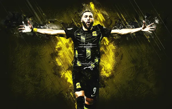 Wallpaper Football, Benzema, Karim Benzema, Saudi, Ittihad for mobile ...