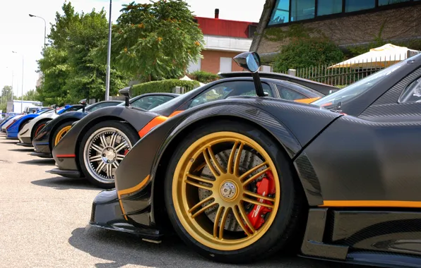 Pagani Zonda Orange Wallpaper