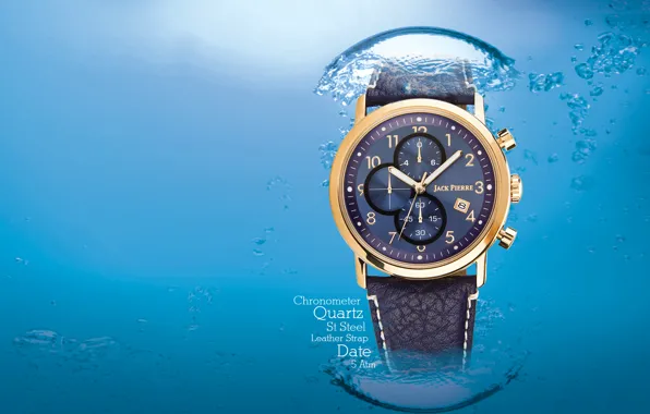 Wallpaper blue, watch, Jack Pierre for mobile and desktop, section hi ...