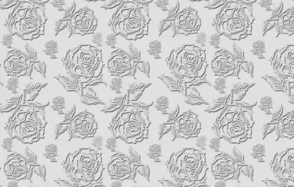 Wallpaper grey, background, roses, texture, flower, roses for mobile ...