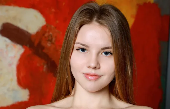 Wallpaper look, face, model, Kate Chase for mobile and desktop, section ...