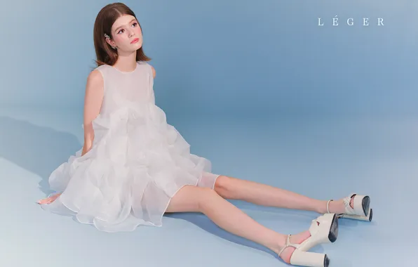Wallpaper Girl Long Hair Dress Beautiful Model Sweet Adorable For 7969