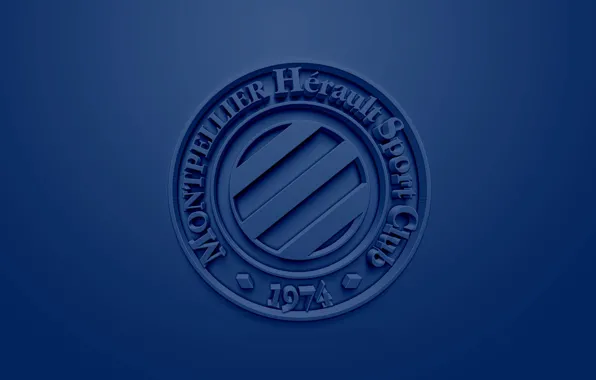 Wallpaper wallpaper, sport, logo, football, Ligue 1, Montpellier HSC ...