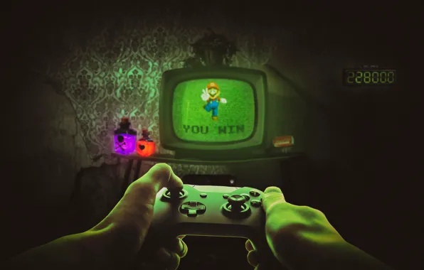 Wallpaper xbox, games, old, mario images for desktop, section игры ...