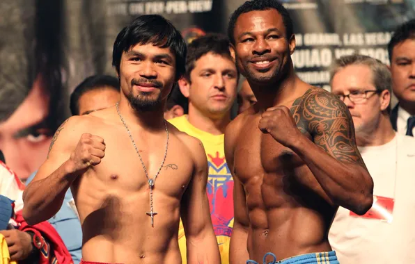 Wallpaper Boxing, smile, fighters, legends, legends, Manny "Pac Man ...