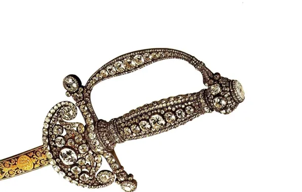 Diamond Encrusted Sword