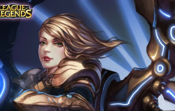 Wallpaper girl, art, League of Legends for mobile and desktop, section ...