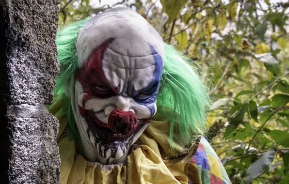 Wallpaper mask, clown, background for mobile and desktop, section разное, resolution 3840x2160 ...