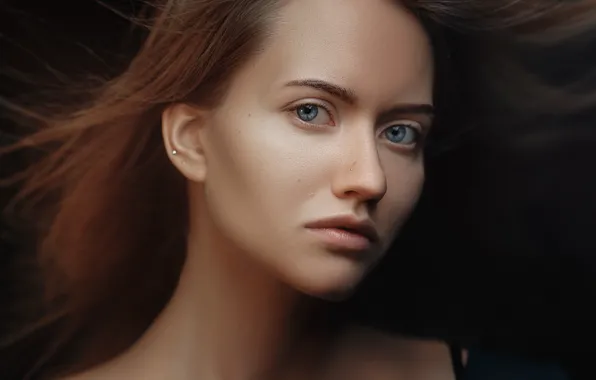 Download wallpaper portrait, sponge, retouching, Alexander Drobkov ...