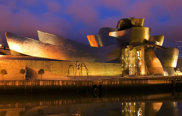 Wallpaper Spain, Bilbao, 2022, Guggenheim Museum for mobile and desktop ...