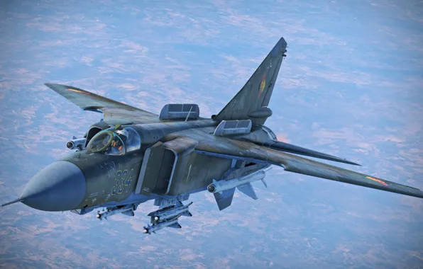 Wallpaper multi-role fighter, OKB MiG, The MiG-23ML, OF THE AIR FORCE ...