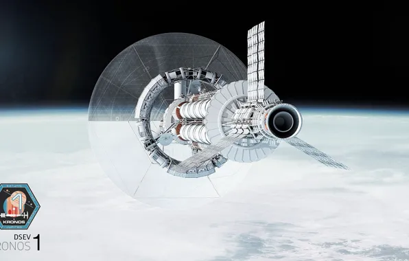 Wallpaper planet, flight, camera, space, Kronos 1 - WIP 1 for mobile ...