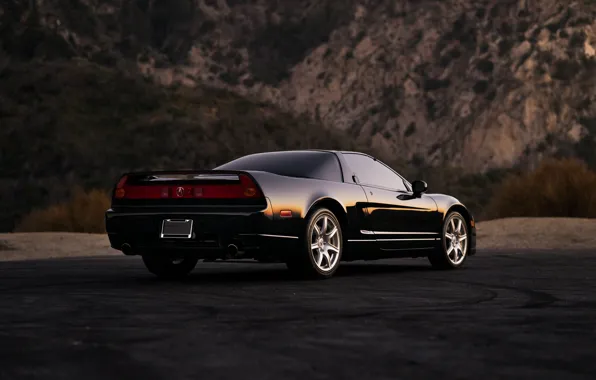 Download wallpaper Acura, NSX, rear view, Acura NSX-T, section honda in ...