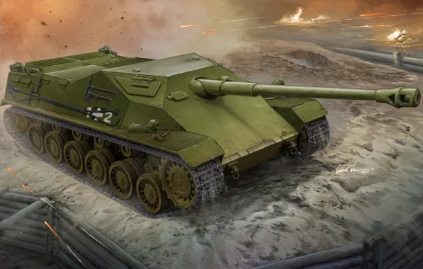 Wallpaper prototype, sau, Vincent Wai, Tank fighter, Hungary, 44M Tas ...