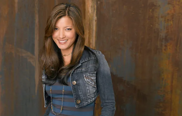 Wallpaper look, girl, smile, background, model, actress, girl, Kelly Hu ...