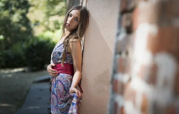 Wallpaper summer, look, model, dress, cutie, Anna images for desktop ...
