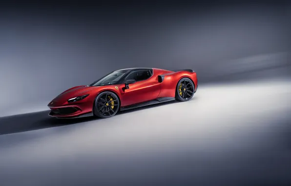 Wallpaper Ferrari, Aero, Novitec, 296 GTB, 2024, Ferrari 296 GTB Aero ...