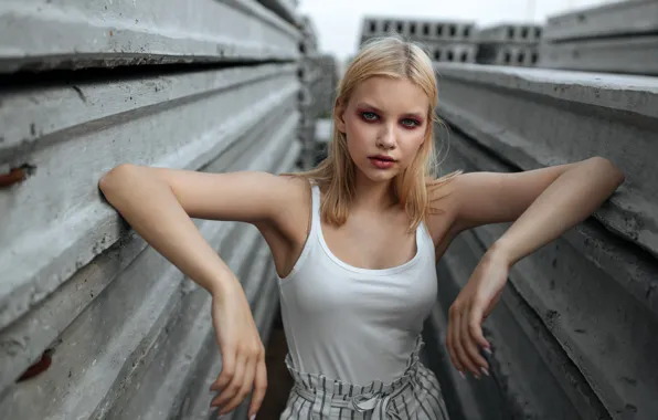 Wallpaper look, pose, model, shorts, portrait, makeup, Mike, hairstyle ...