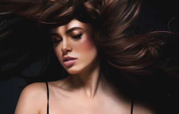 Wallpaper woman, beautiful, model, sweet, actress, adorable, long ...