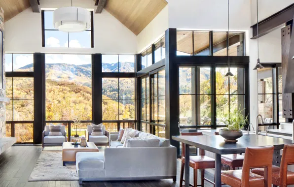 Download wallpaper design, style, interior, Colorado, kitchen, living ...