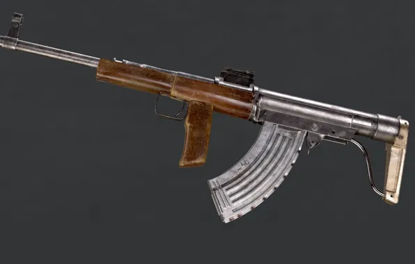 Wallpaper USSR, An experienced automaton, AK-46, 1946, Korovin machine ...