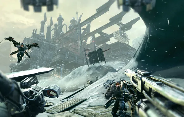Download wallpaper killzone, soldier, isa, чelghast, section games in ...