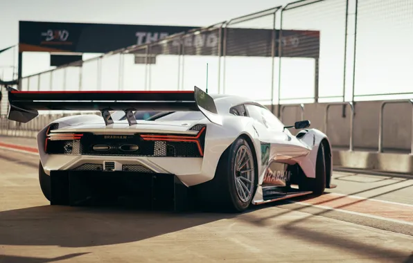 Wallpaper Brabham, BT62, Brabham BT62, rear wing for mobile and desktop ...