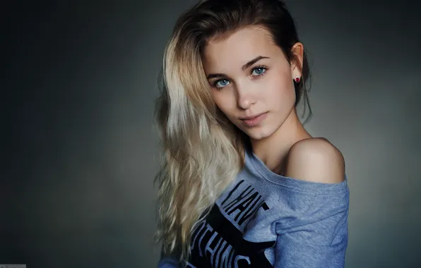 Wallpaper girl, long hair, photo, photographer, blue eyes, model, lips ...