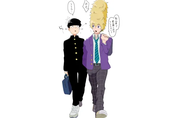 Wallpaper each, guy, Mob Psycho 100, Mob psycho 100 for mobile and ...