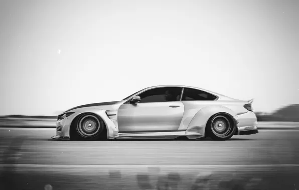 Download wallpaper Auto, BMW, Machine, Side view, BMW M4, Transport & Vehicles, by Giacomo ...