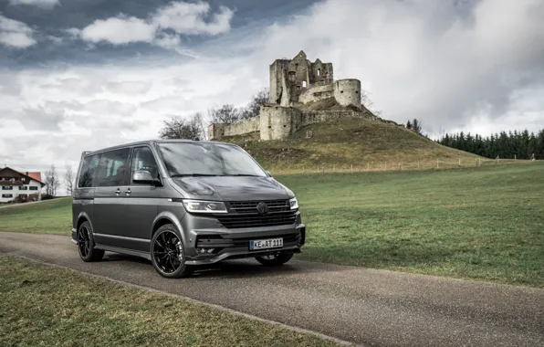 Wallpaper Volkswagen, Grey, ABBOT, Multivan for mobile and desktop ...