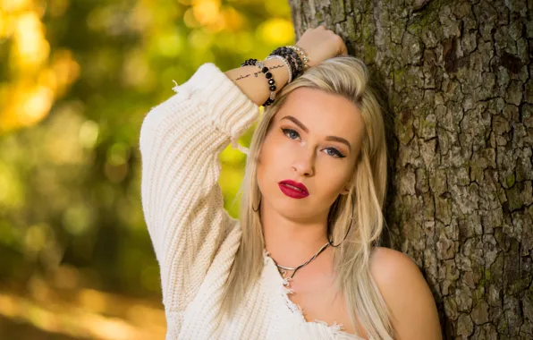 Wallpaper face, model, hair, Laura for mobile and desktop, section ...