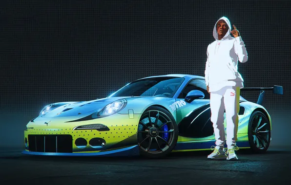 Wallpaper Porsche, NFS, Art, Porsche 911, Need For Speed, Character ... Wallpaper Porsche, NFS, Art, Porsche 911, Need For Speed, Character ...