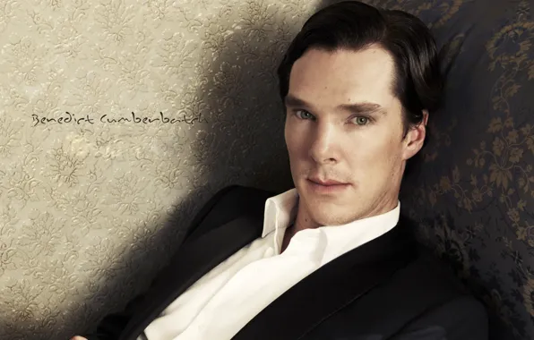 Wallpaper look, model, actor, Benedict Cumberbatch, Benedict ...