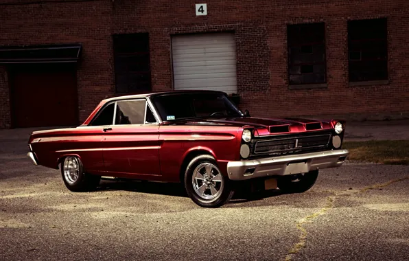 Download wallpaper Red, Muscle Car, Mercury, Comet Cyclone, section ...