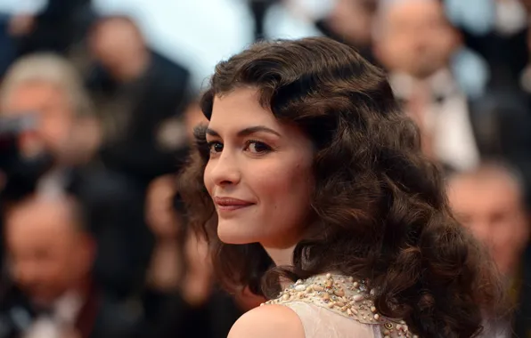 Wallpaper Audrey Tautou, Audrey Tautou, curls for mobile and desktop ...