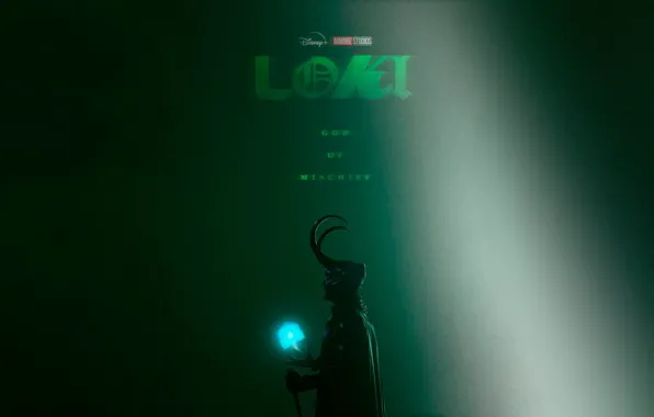 Download wallpaper logo, marvel, series, disney, loki, tesseract ...