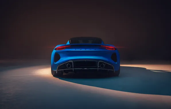 Download wallpaper Lotus, rear view, Emir, Lotus Emira First Edition ...