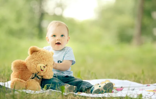 Wallpaper summer, children, toy for mobile and desktop, section разное ...