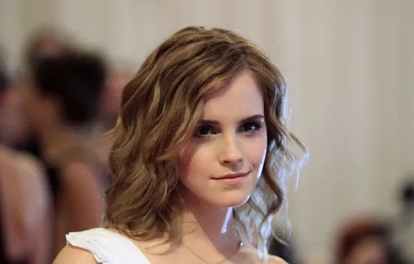 Download wallpaper look, pose, actress, Emma Watson, Emma Watson, model ...